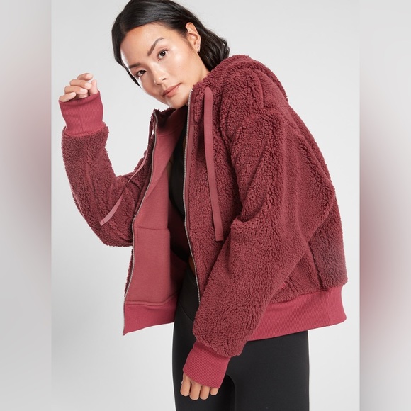 Athleta Cozy Sherpa Coat